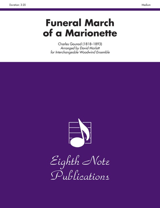 Funeral March of a Marionette: Interchangeable Woodwind Ensemble Score ...