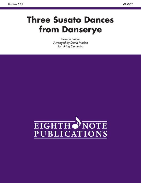 Three Susato Dances from The Danserye: String Orchestra Conductor Score ...