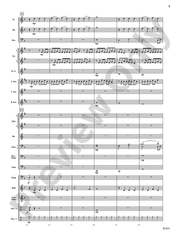 The Grid: Score: Concert Band Score: Adrian B. Sims - Digital Sheet ...