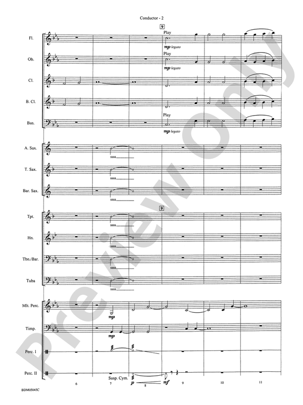 ÜskÜdar: Score: Concert Band Score - Digital Sheet Music Download
