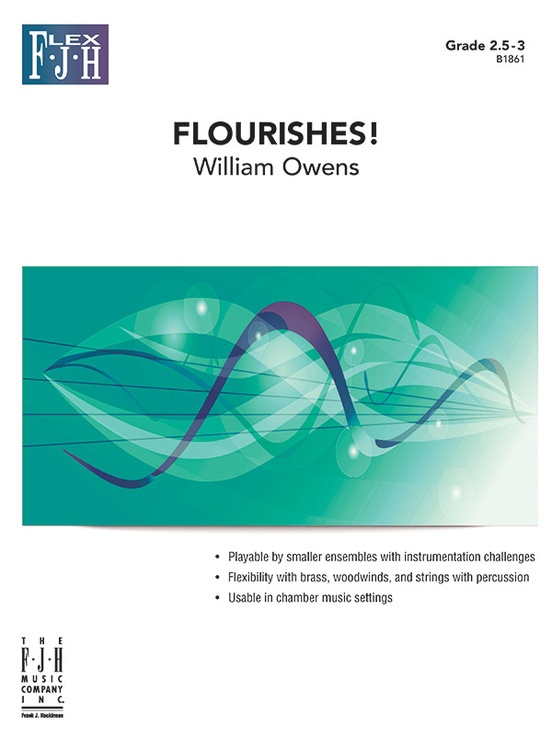 Flourishes!: Part 3 - Viola: Part 3 - Viola Part: William Owens - Digital Sheet Music Download