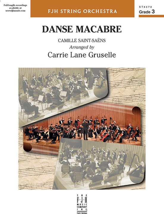Danse Macabre: String Orchestra Conductor Score & Parts: Camille Saint ...