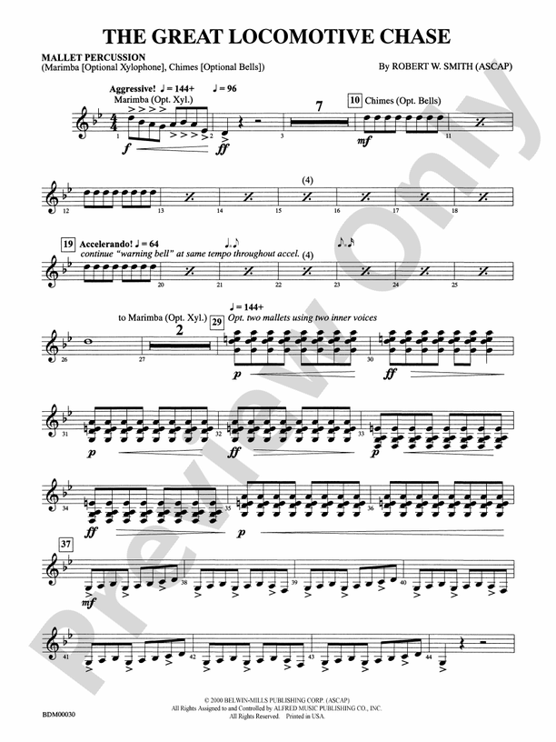 The Great Locomotive Chase: Mallets: Mallets Part - Digital Sheet Music ...