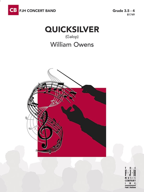 Quicksilver: Concert Band Conductor Score & Parts: William Owens ...