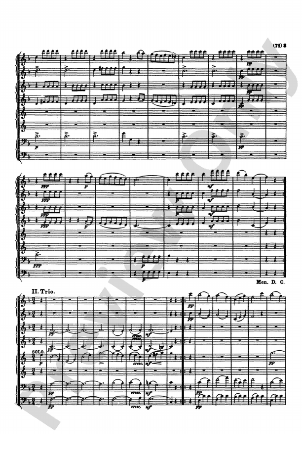 Schubert: Nonet and Two Octets: Minuet and Finale Part - Digital Sheet ...