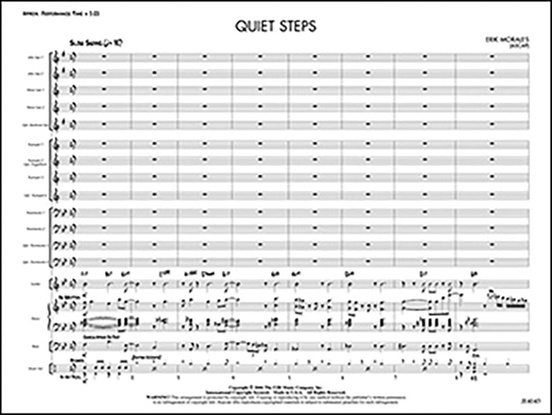 Quiet Steps: Trumpet 1: Trumpet 1 Part: Erik Morales - Digital Sheet ...