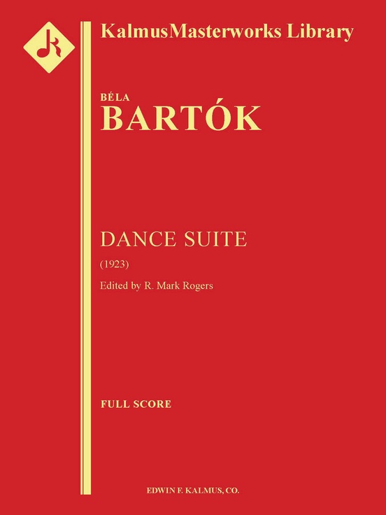 Dance Suite: Full Orchestra, Full Score: Bela Bartok | Sheet Music