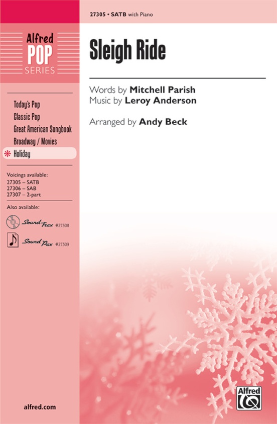 Sleigh Ride: SATB Choral Octavo: Leroy Anderson | Sheet Music