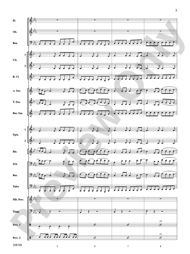 If Today Was Your Last Day: Concert Band Conductor Score & Parts ...