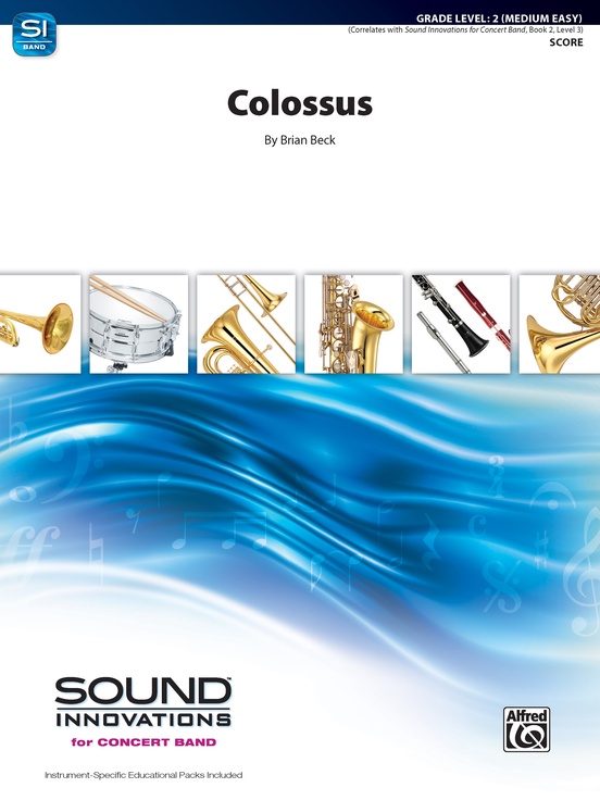 Colossus: Concert Band Conductor Score: Brian Beck | Sheet Music