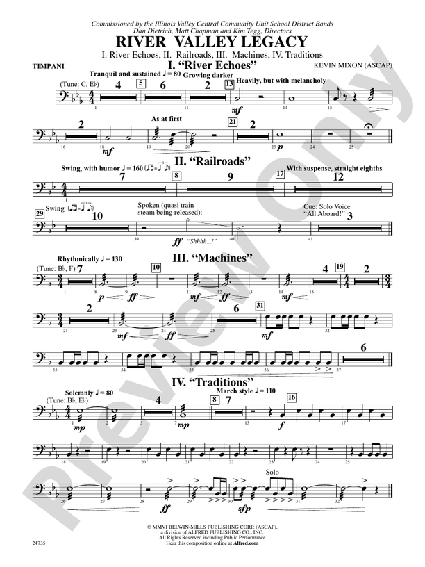 River Valley Legacy (I. River Echoes, II. Railroads, III. Machines, IV ...