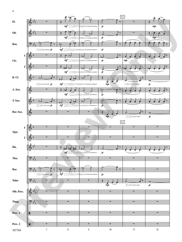The Planets: Score: Concert Band Score - Digital Sheet Music Download