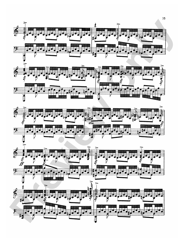 Rachmaninoff: Moments Musicaux, Op. 16: No. 6 in C Major Part - Digital Sheet Music Download