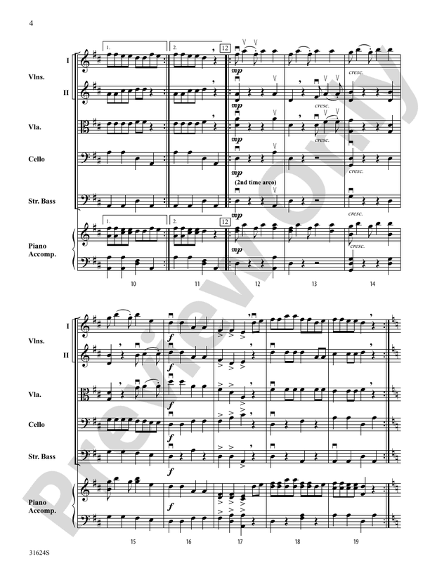 Fowl Fiddles: String Orchestra Conductor Score & Parts - Digital Sheet ...