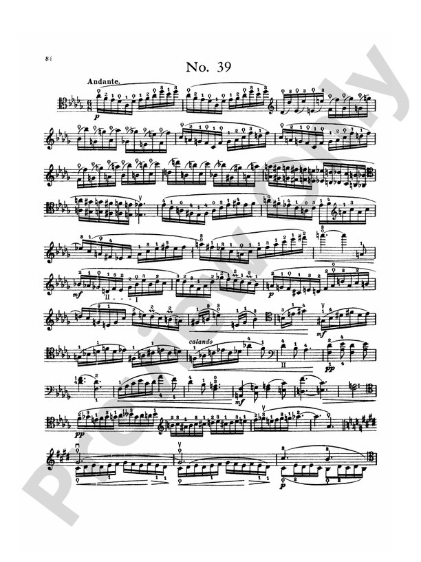 Popper: High School of Cello Playing, Op. 73 (40 Etudes): Etude No. 39 ...