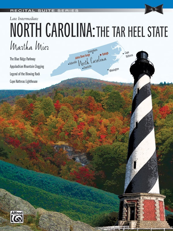 North Carolina: The Tar Heel State: Piano Sheet: Martha Mier | Sheet Music