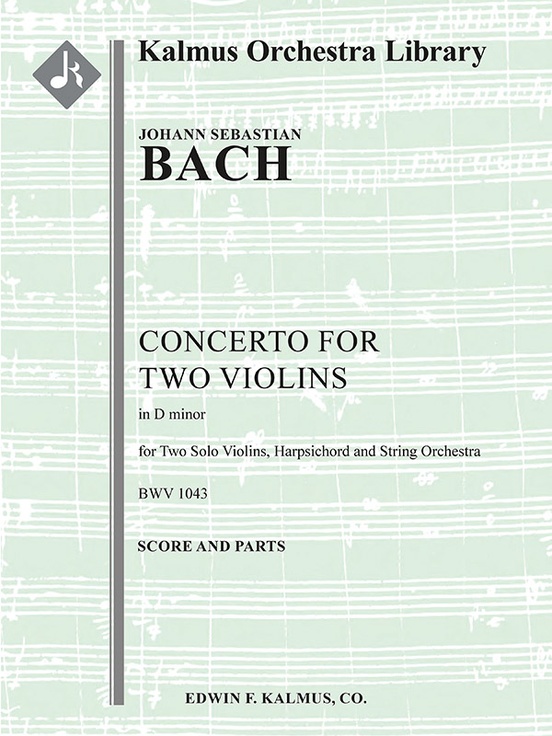 Concerto for Two Violins in D minor, BWV 1043: String Orchestra, Solo ...