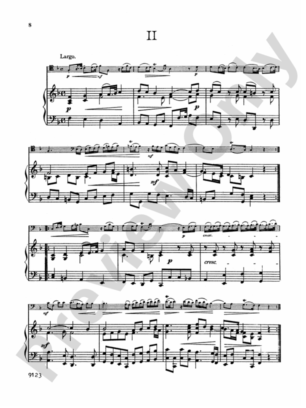 Marcello: Two Sonatas in G Minor and F Major: Sonata No. 2, F Major ...