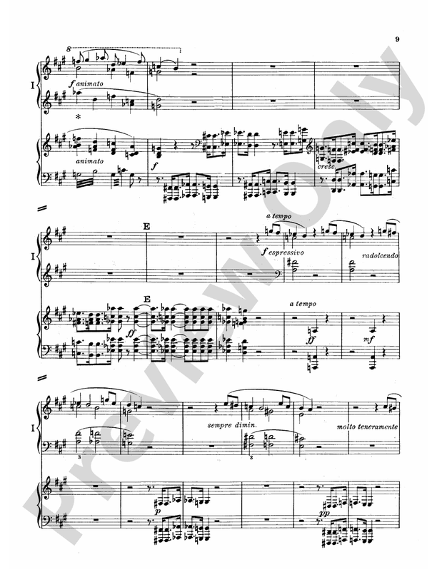 Brahms: Symphonic Variations: Symphonic Variations Part - Digital Sheet ...