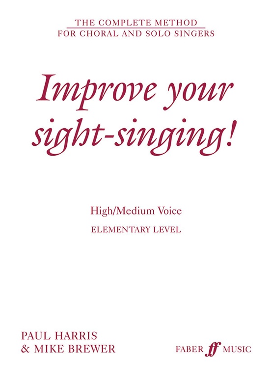 Improve Your Sight-Singing!: High / Medium Treble Choral Book | Sheet Music
