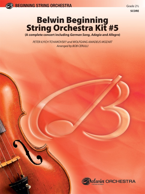 Belwin Beginning String Orchestra Kit #5: String Orchestra Conductor ...