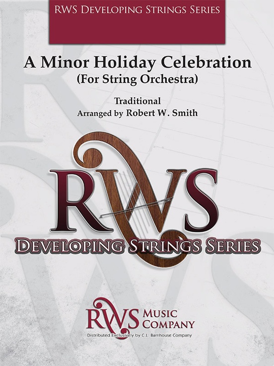 A Minor Holiday Celebration: String Orchestra Oversized Conductor Score ...