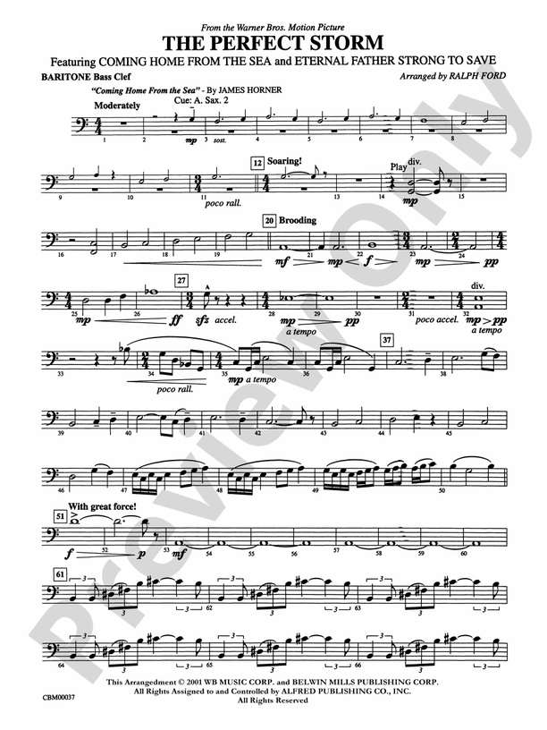 The Perfect Storm (from the Warner Bros. Motion Picture): Baritone B.C ...