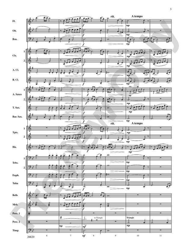 Reflection and Celebration: Concert Band Conductor Score & Parts ...