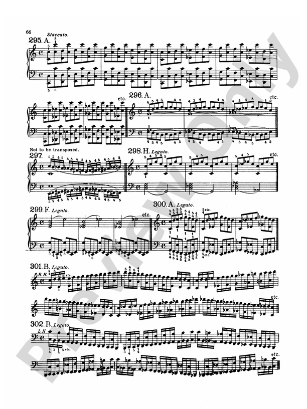 Beringer: Daily Technical Studies for Piano: Section VII: Octave and ...