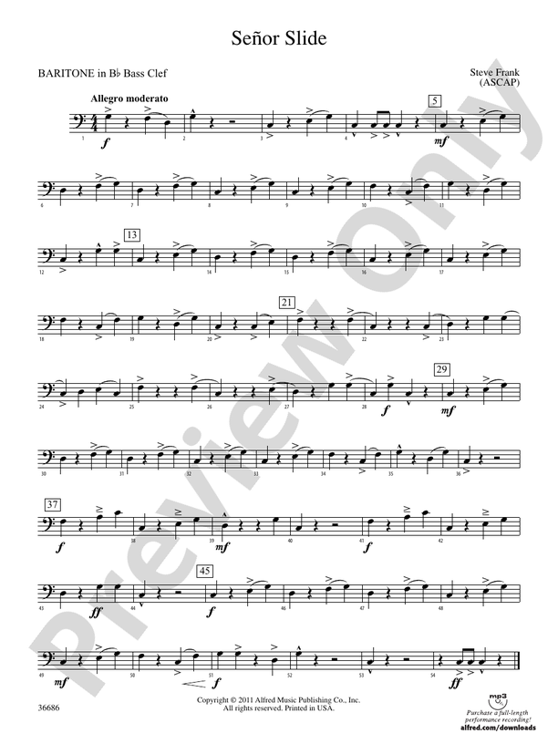 Señor Slide: (wp) B-flat Baritone B.C.: (wp) B-flat Baritone B.C. World ...