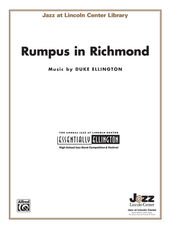 Rumpus in Richmond: Jazz Ensemble Conductor Score & Parts: Duke ...