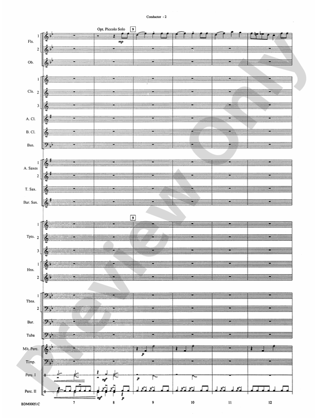 Parade of the Wooden Soldiers: Score: Concert Band Score - Digital ...