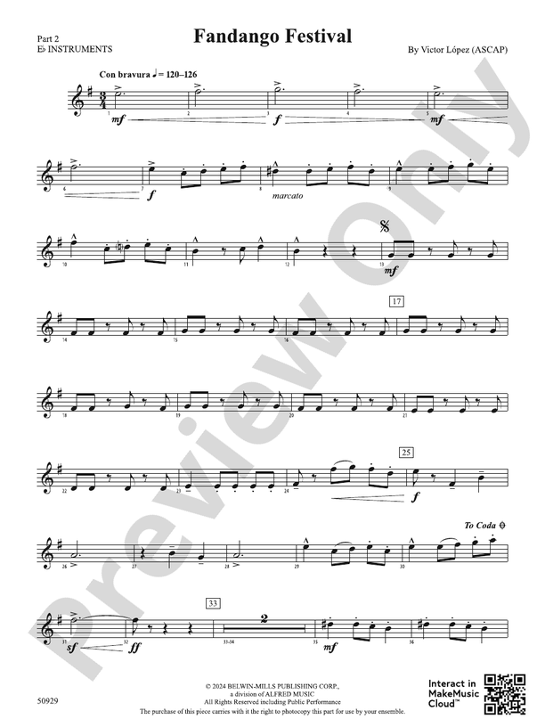 Fandango Festival: Part 2 - E-flat Instruments: Part 2 - E-flat ...