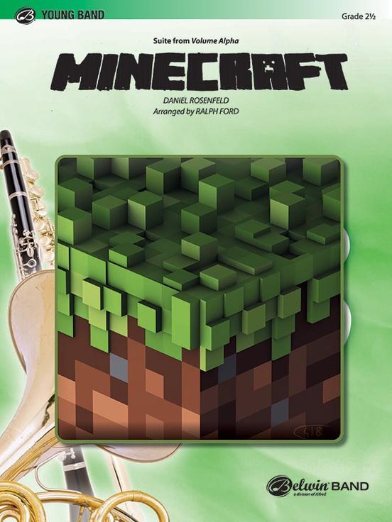 Minecraft: Concert Band Conductor Score & Parts: Daniel Rosefeld ...