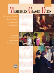 Masterwork Classics Duets, Level 1: Piano Duet (1 Piano, 4 Hands) Book | Sheet Music