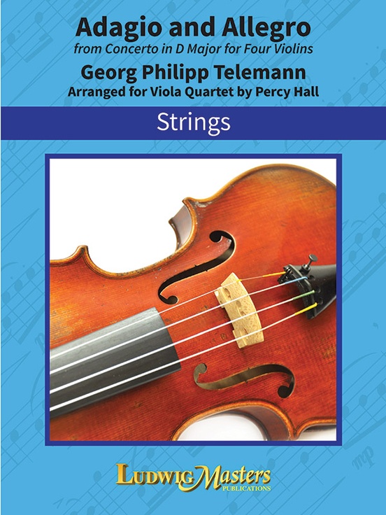 Adagio and Allegro: Conductor Score & Parts: Georg Phillipp Telemann ...