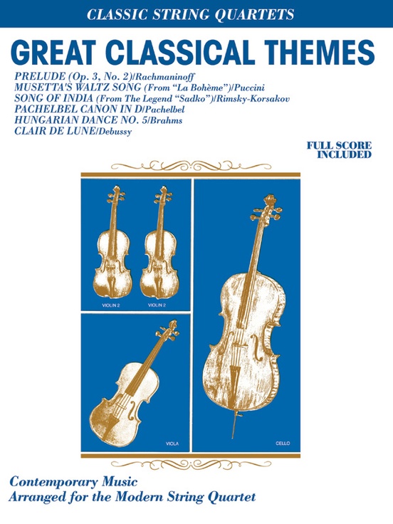Great Classical Themes: 1st Violin: 1st Violin Part - Digital Sheet ...