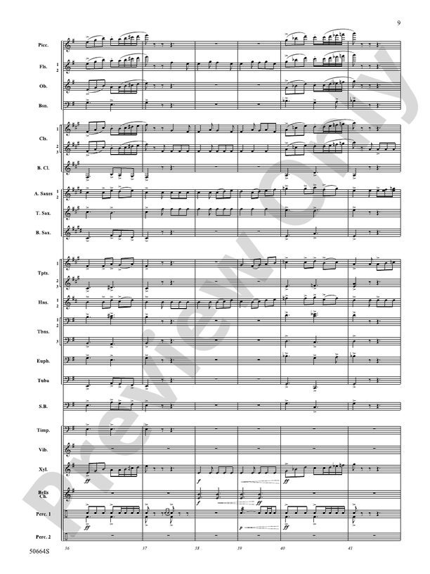 Orbital: Score: Concert Band Conductor Score & Parts - Digital Sheet ...