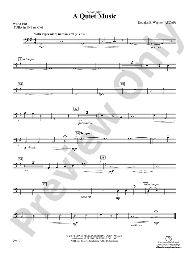 A Quiet Music: (wp) E-flat Tuba B.C.: (wp) E-flat Tuba B.C. World Part ...