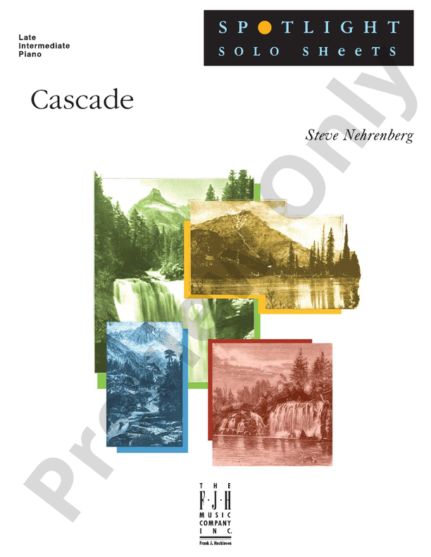 Cascade: Piano: Steve Nehrenberg - Digital Sheet Music Download