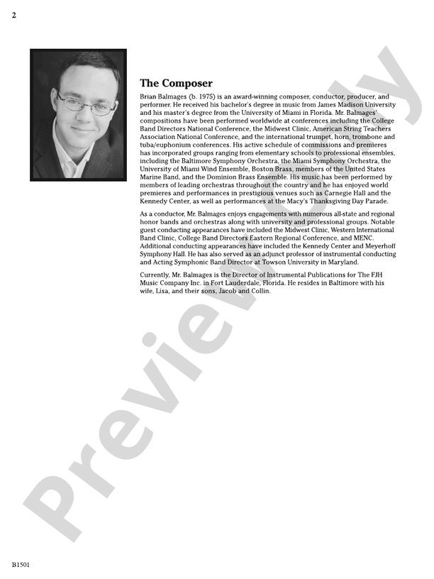 Metal: Score: Concert Band Score: Brian Balmages - Digital Sheet Music ...