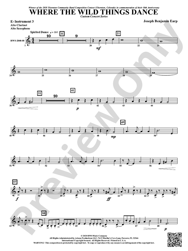 Where the Wild Things Dance: Part 3 - E-flat Instruments: Part 3 - E ...