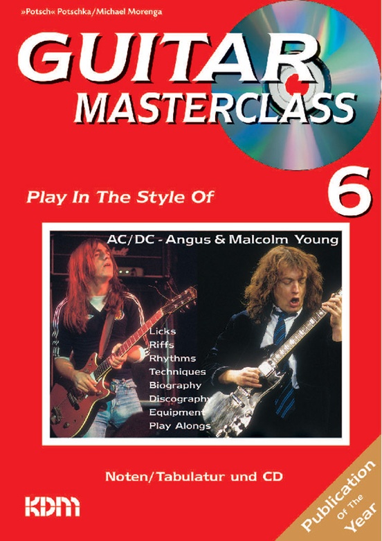 Guitar Masterclass Band 6 Play in the Style of AC/DC: Guitar Book & CD ...