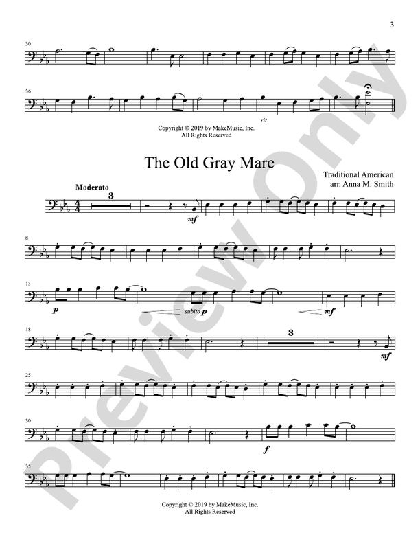 The Beginning Trombone Soloist: Trombone - Digital Sheet Music Download