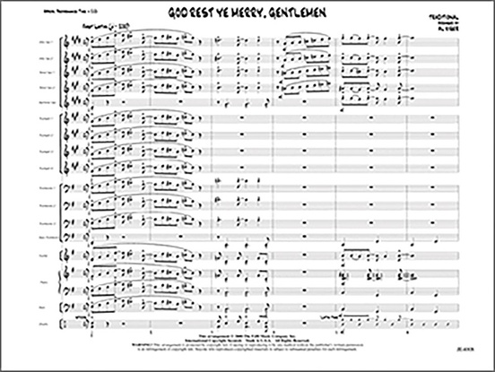God Rest Ye Merry, Gentlemen: Drum Set: Drum Set Part - Digital Sheet ...