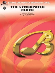 The Syncopated Clock: String Orchestra Conductor Score & Parts: Leroy ...