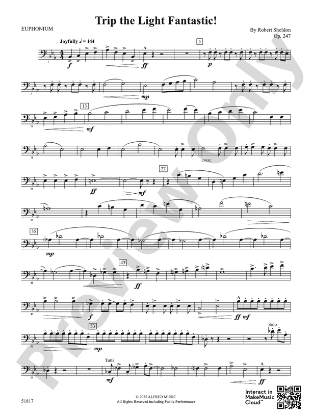Trip the Light Fantastic!: Baritone B.C.: Baritone B.C. Part - Digital ...