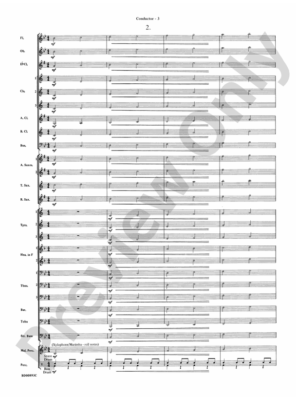 Belwin "Warm-Ups" for Symphonic Band: Score: Concert Band Score ...