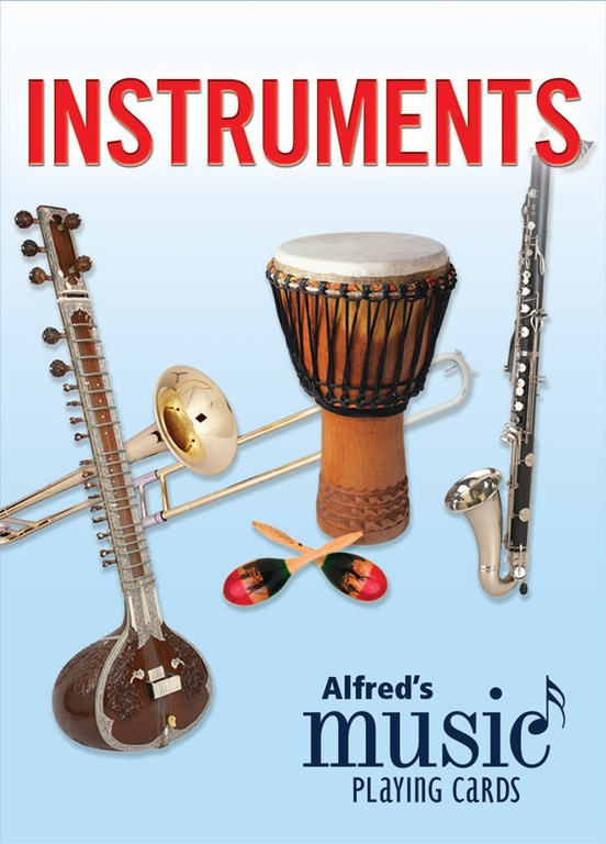 Alfred's Music Playing Cards: Instruments (1 Pack): Card Deck | Alfred ...