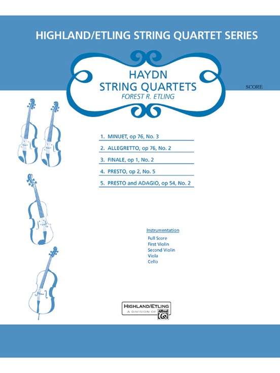 Haydn String Quartets: String Quartet Score: Franz Joseph Haydn | Sheet ...